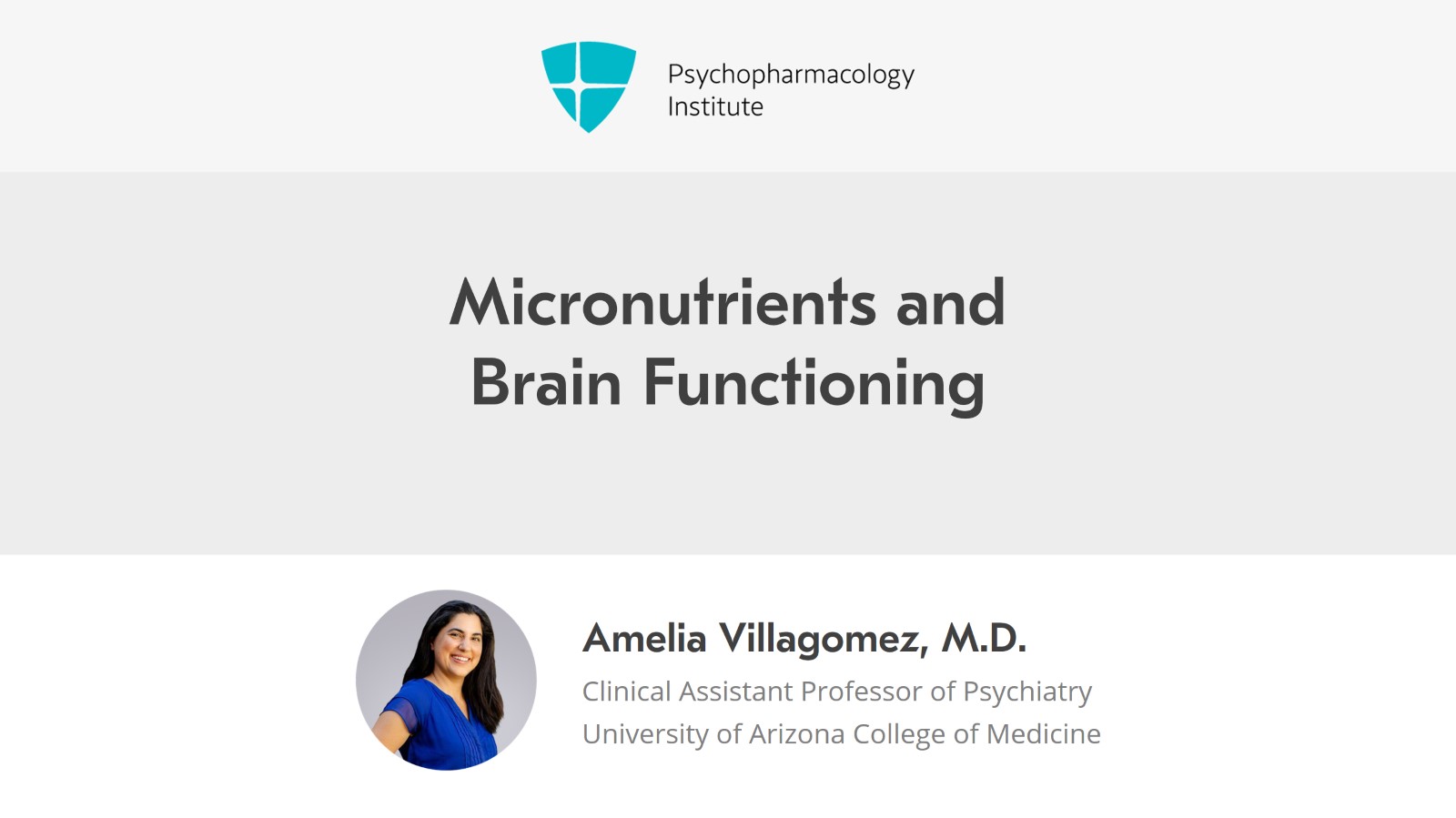 Psychopharmacology Institute